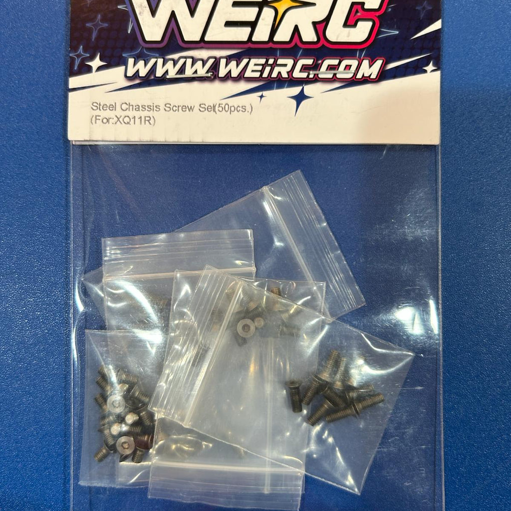 WEiRC Spring Steel Chassis Screw Set Xpress XQ11/XQ11R/XQ3S ...